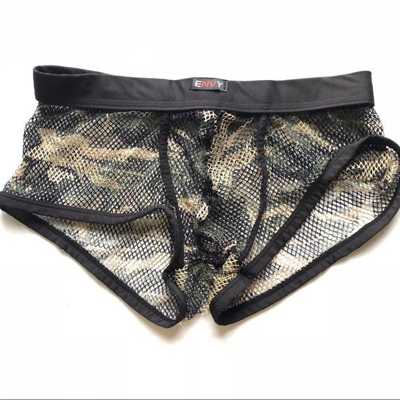envy | Underwear & Socks | Envy Mesh Army Underwear | Poshmark